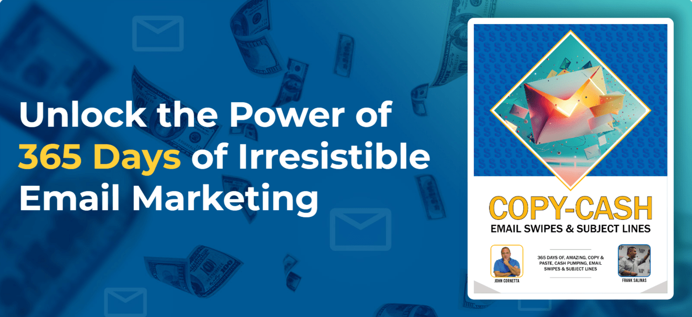 Copy-Cash| 365 Days of Irresistible Email Marketing